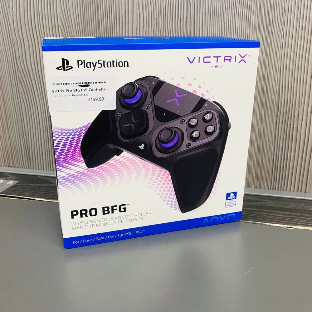 Pre-owned victrix Victrix Pro BFG PS5, PS4, PC Wireless Controller ...